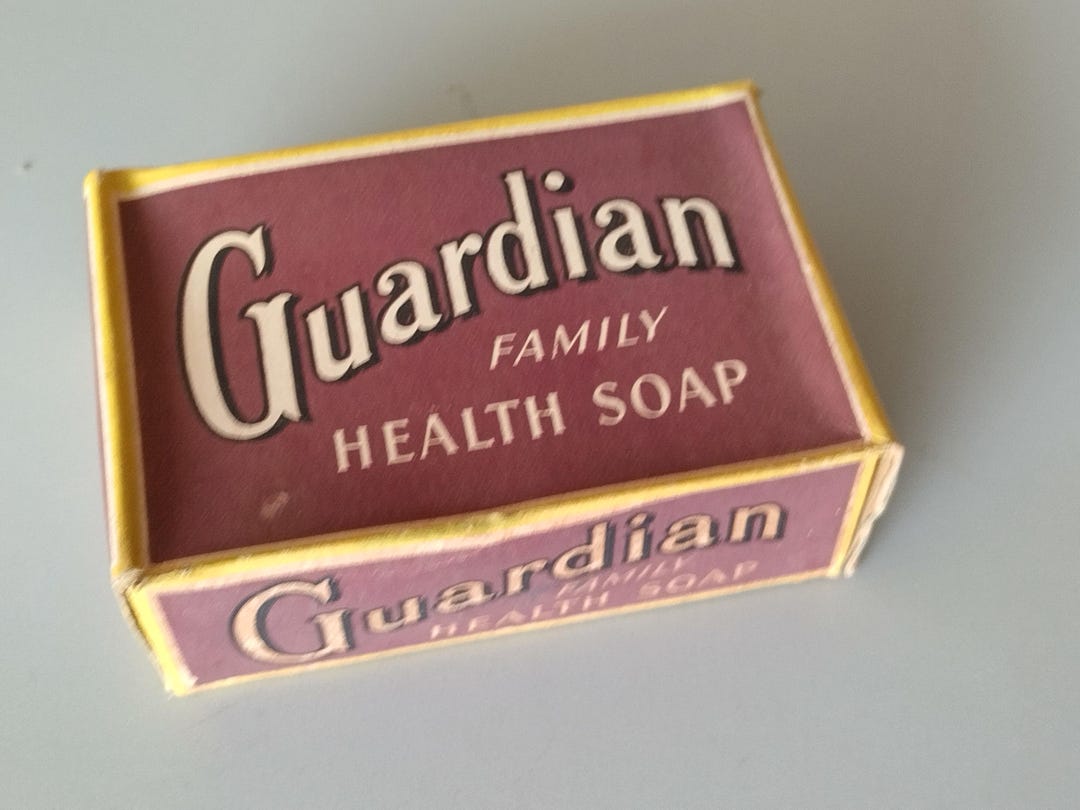 RARE Vintage 1930s Guardian Family Health Soap in Original Box Unopened ...