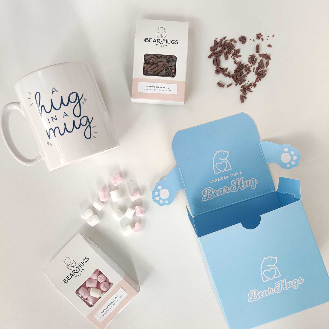 Big Hug in A Mug Gift Box - Etsy UK