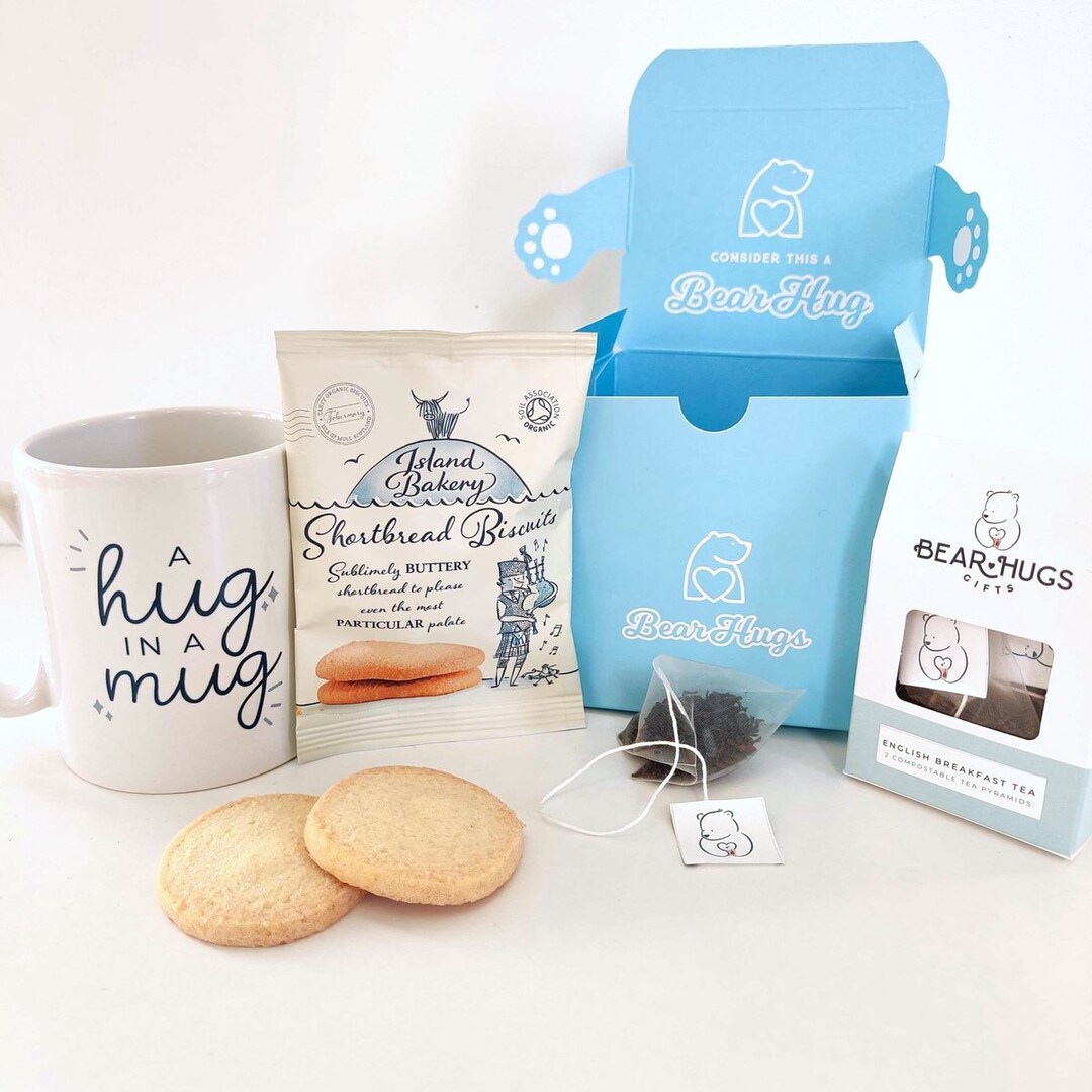 Tea Hug in a Box – Thinking of You Gift, English Breakfast Tea - Etsy