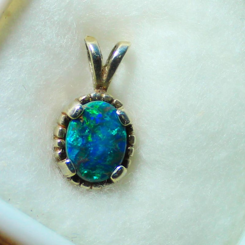 Oval Lightning Ridge Opal - Etsy