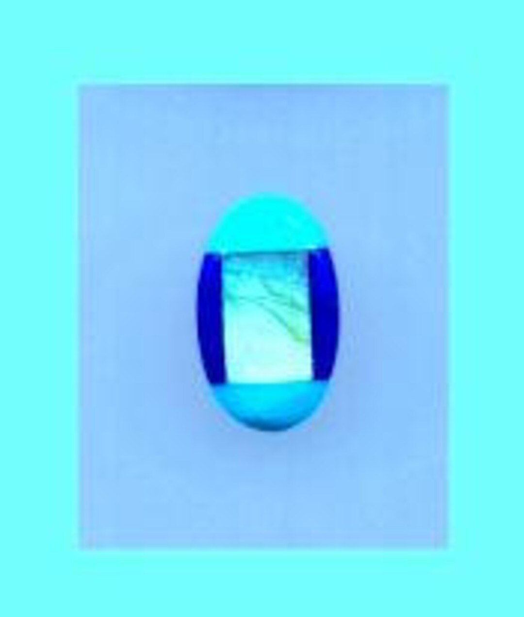Gemstone Mosaic – Spectrulite/labradorite Turquoise and Lapis Lazuli ...