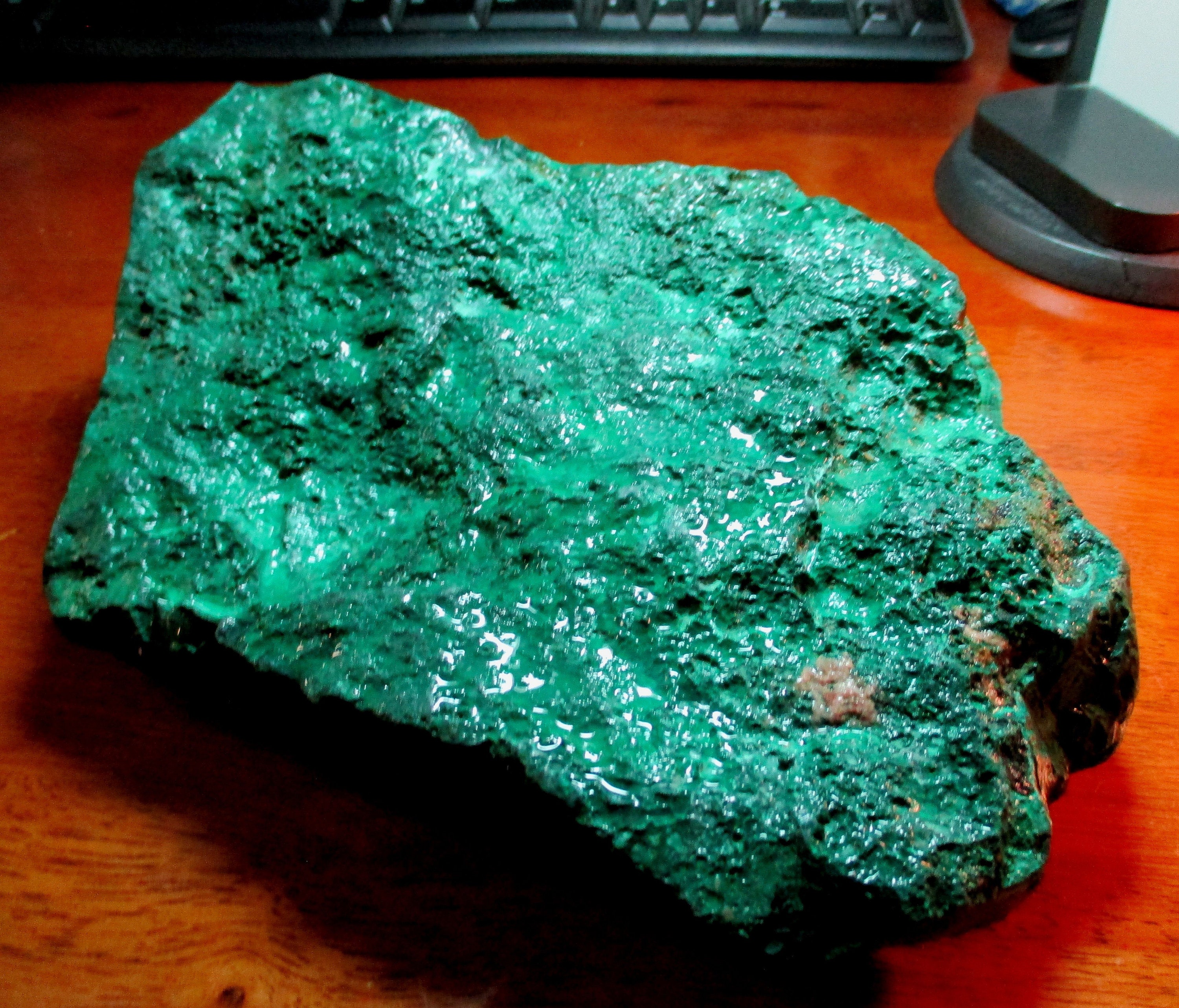 NATURAL MALACHITE SPECIMEN & Table Sculpture - Very High-grade Material ...