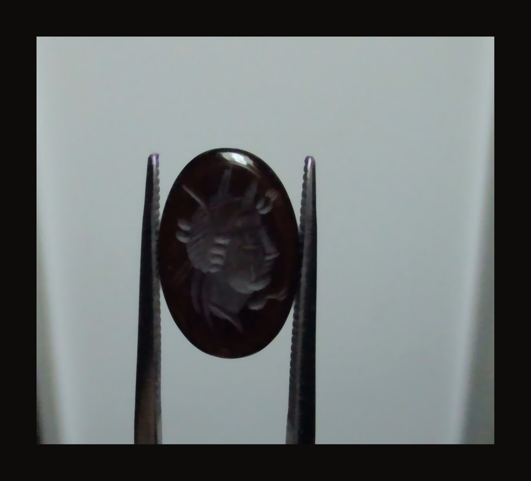VICTORIAN SARD INTAGLIO – 15 X 10 Mm Oval – Greek/roman Time-honored ...