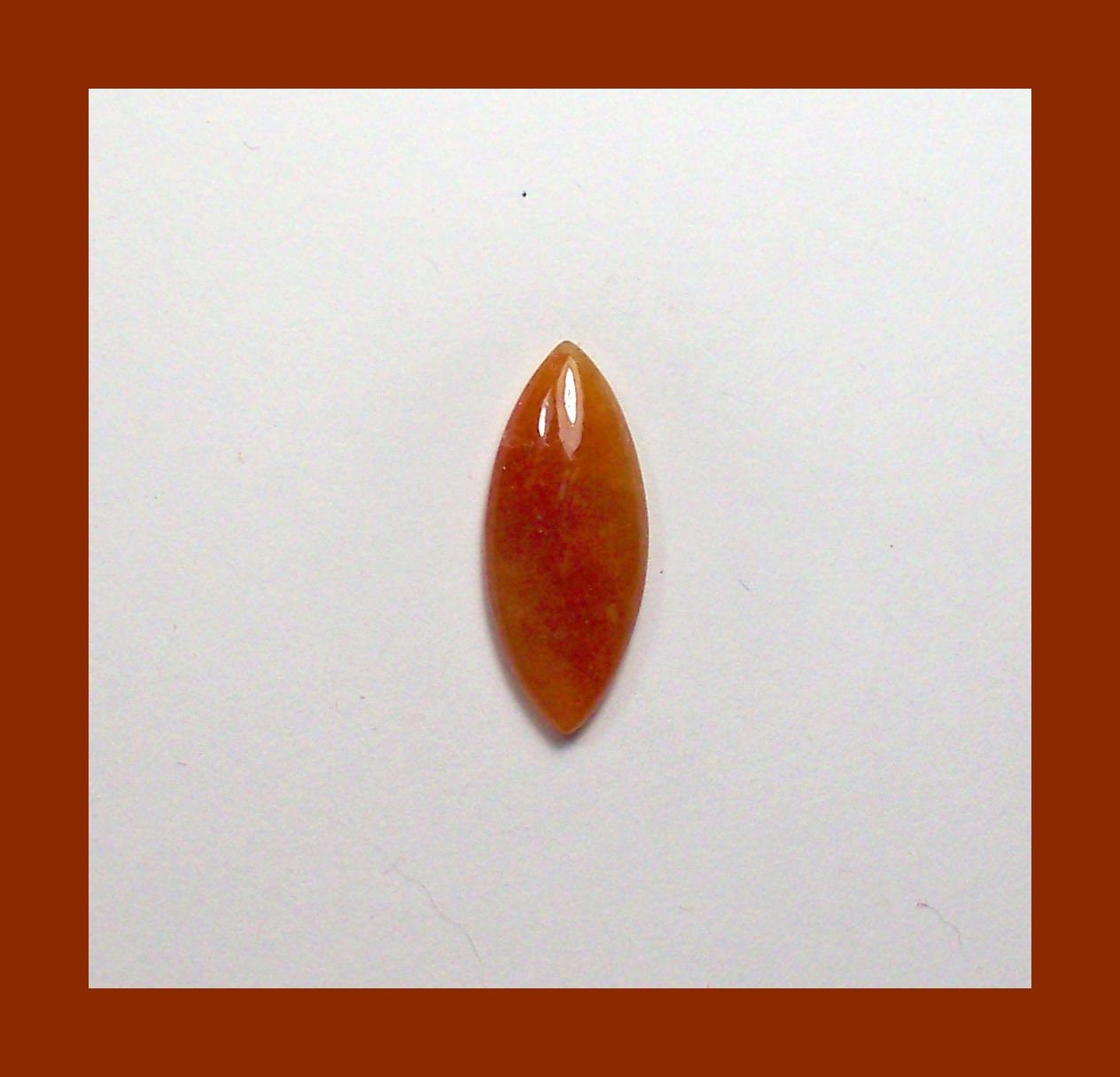 BURMA PUMPKIN JADE Natural Jadeite Classic Color 18.7 X | Etsy