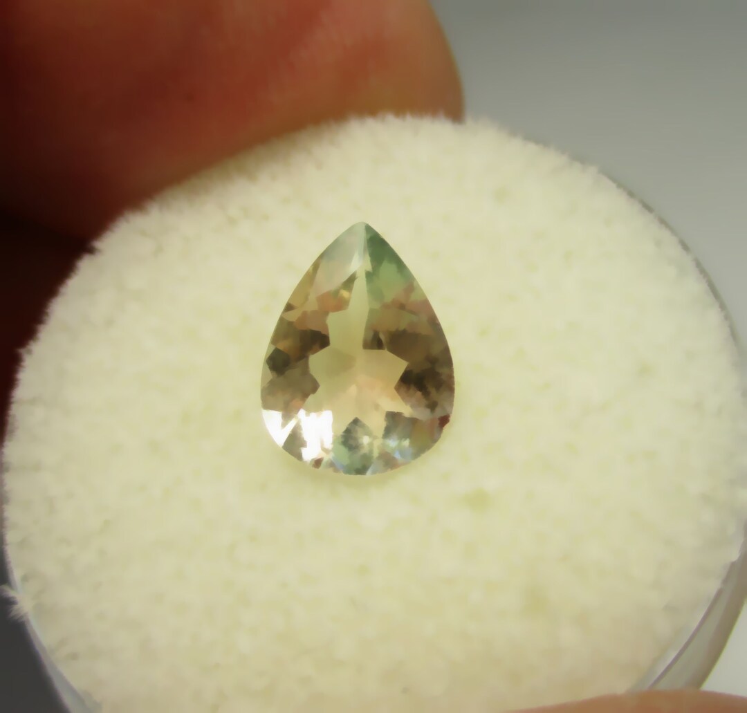 NEW ENGLAND TOURMALINE - 9 X 7 Mm Pear – Watermelon - Mount Mica Maine ...