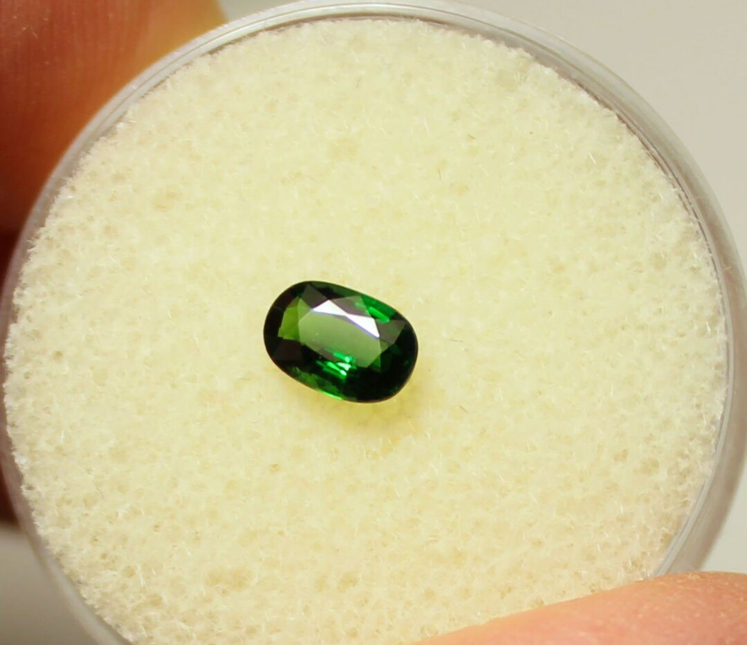 VIVID CHROME TOURMALINE – 6 X 4 Mm Oval Shape – Natural & Untreated ...