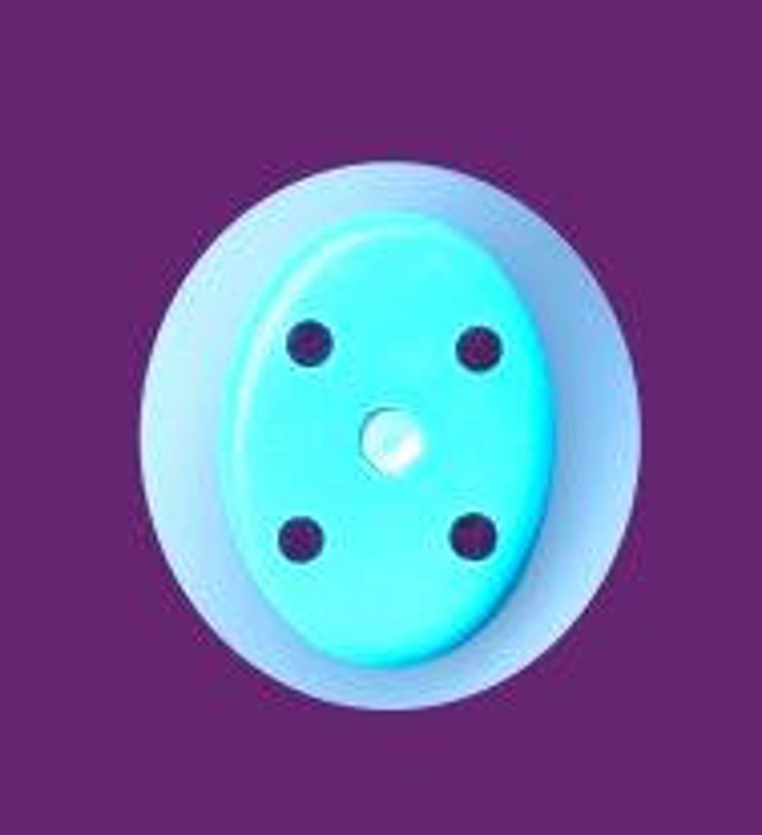 Gemstone Mosaic – Royal Azel Sugalite & Turquoise and Abalone– 30x22mm ...