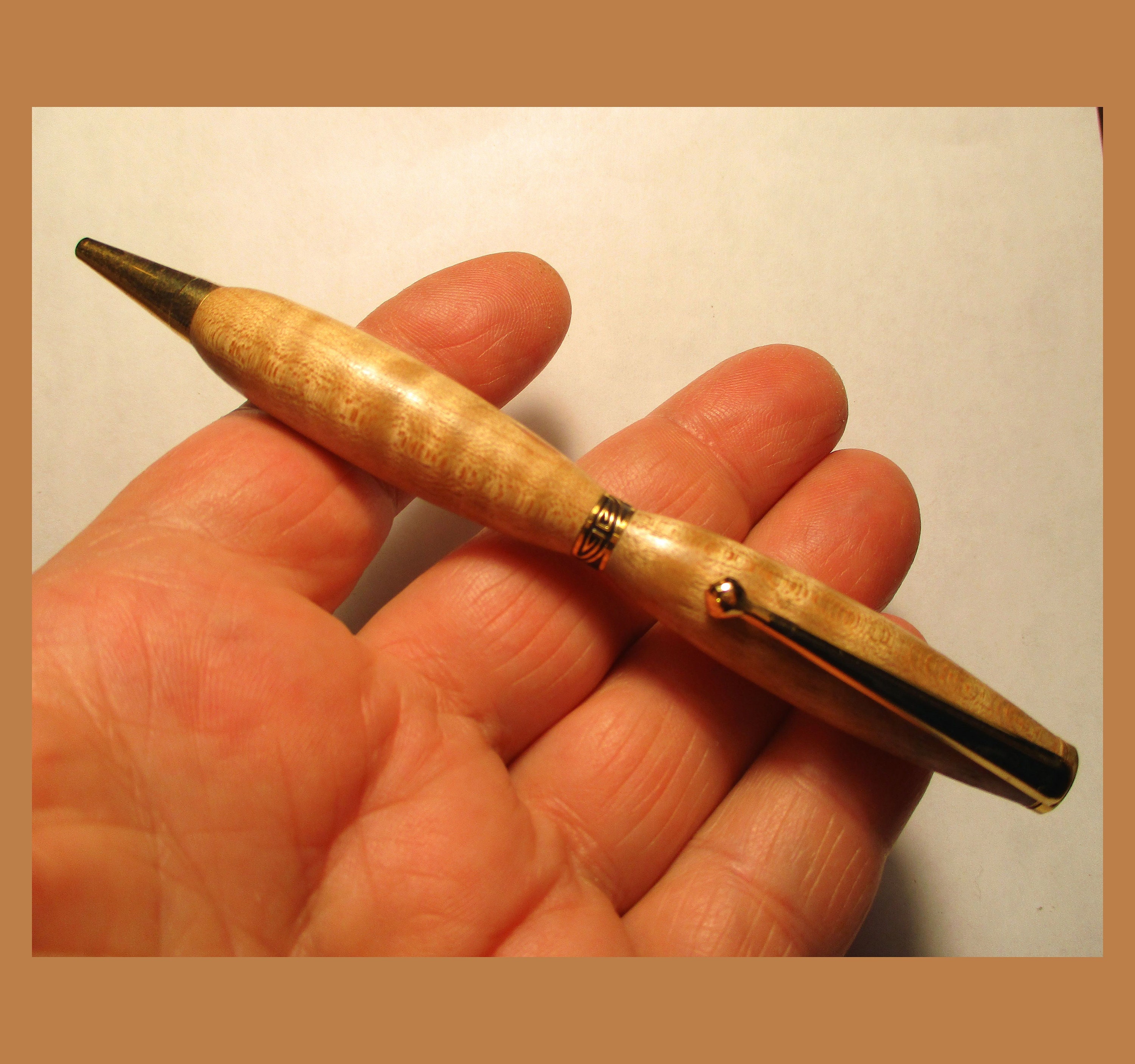 TIGER MAPLE PEN Hand Lathed Custom Made One of A Kind - Etsy