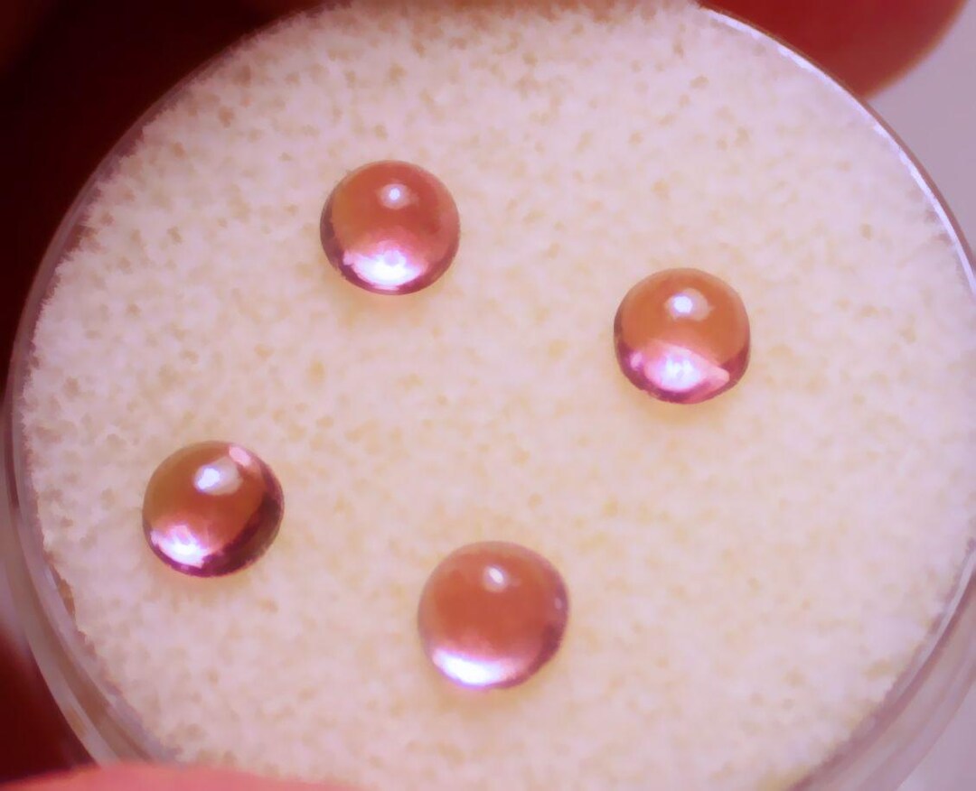 NEW ENGLAND TOURMALINE - Mount Mica Maine – 4pc Parcel of 4 Mm Round ...