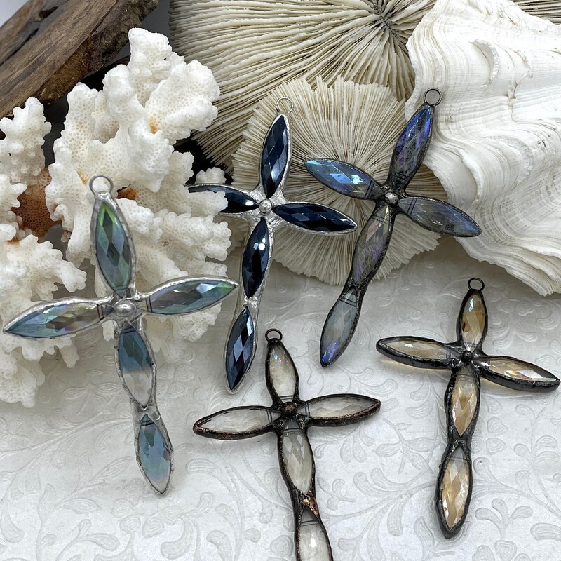 Crystal Cross - Etsy