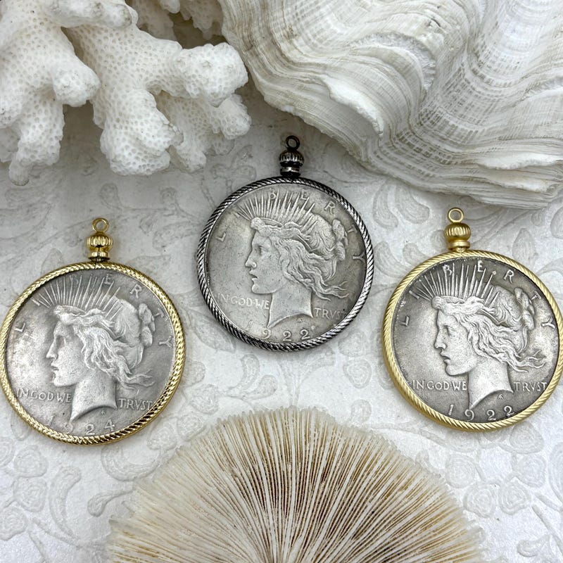 Coin Holder Necklace - Etsy