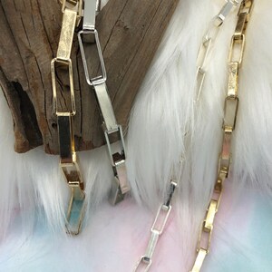 Brass Handmade Rectangular Link Chain Chunky Chain 19mm x | Etsy