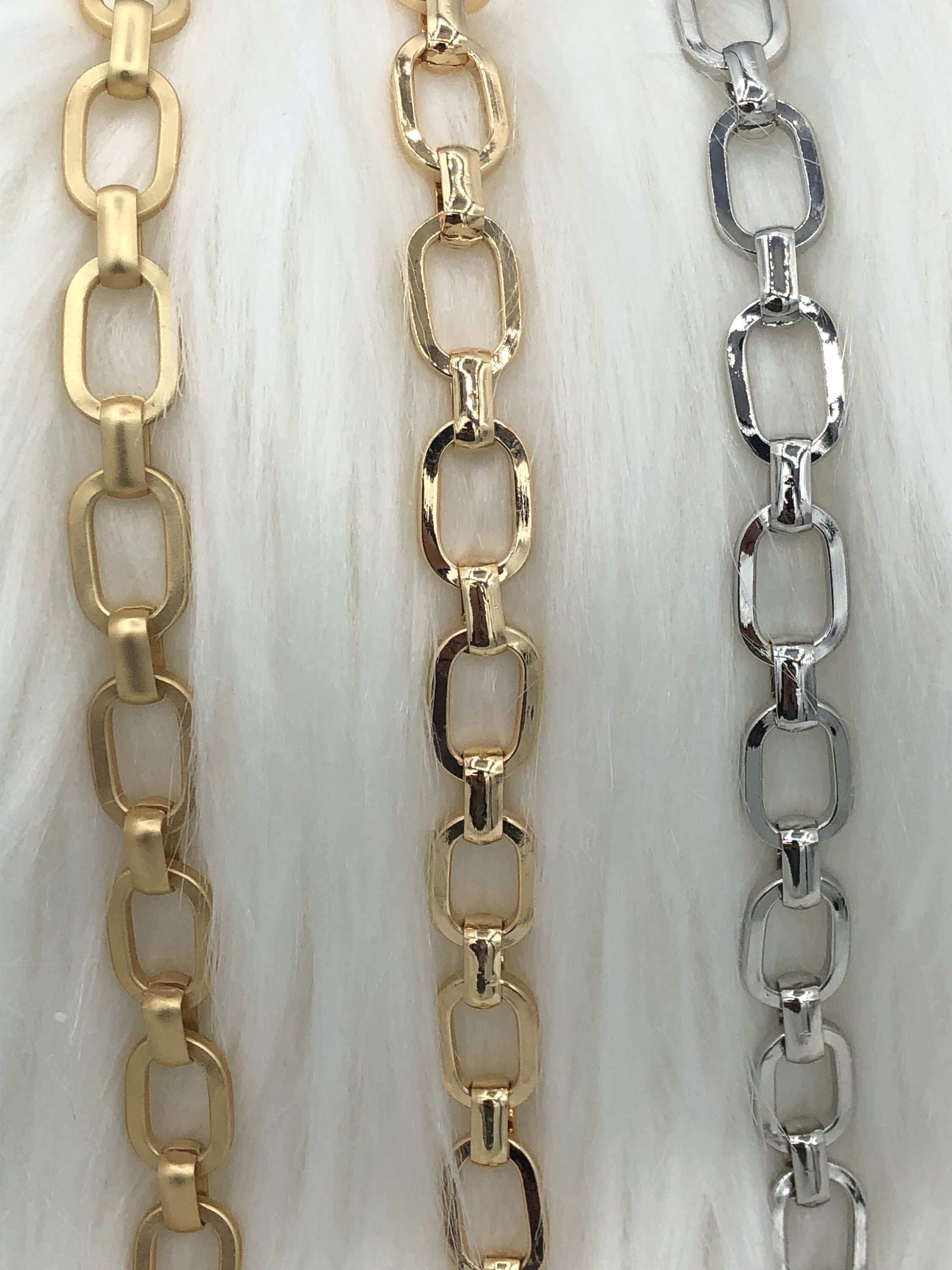 Mixed Link Cable Chain by the foot. Lg Link 15.75mm x 10.5mm | Etsy