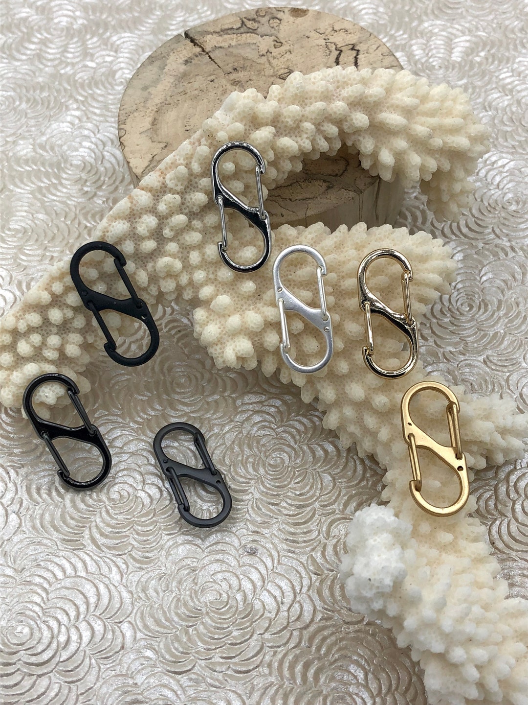 Alloy Spring Clasp, Double S Hook Spring Clasp. Easy Open Spring Gate ...