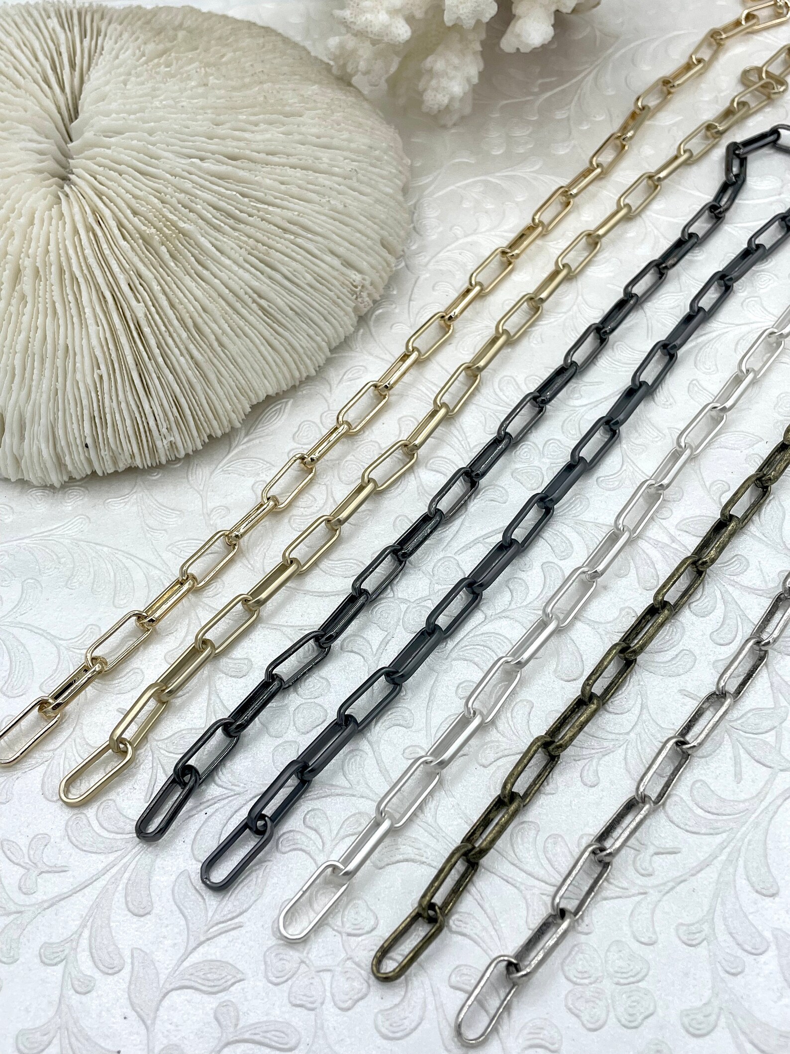 Cable Chain Oval Sold by the Foot. 6mm X 15.25mm. Wire 2mm X - Etsy