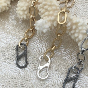 Alloy Spring Clasp, Double S Hook Spring Clasp. Easy Open Spring Gate ...