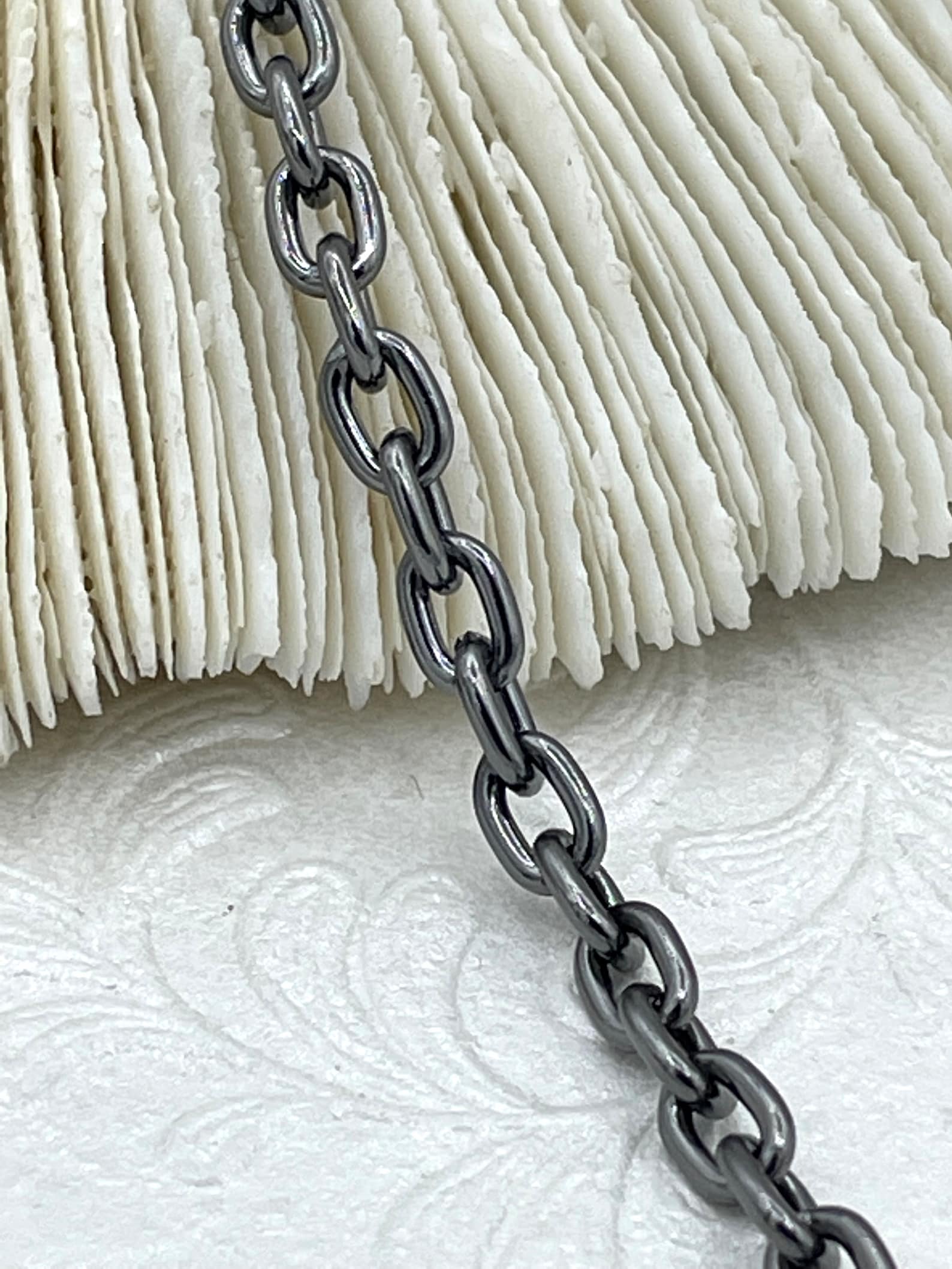 Small Cable Chain Smooth Oval Sold by the Foot. 3.5mm X 5mm. - Etsy