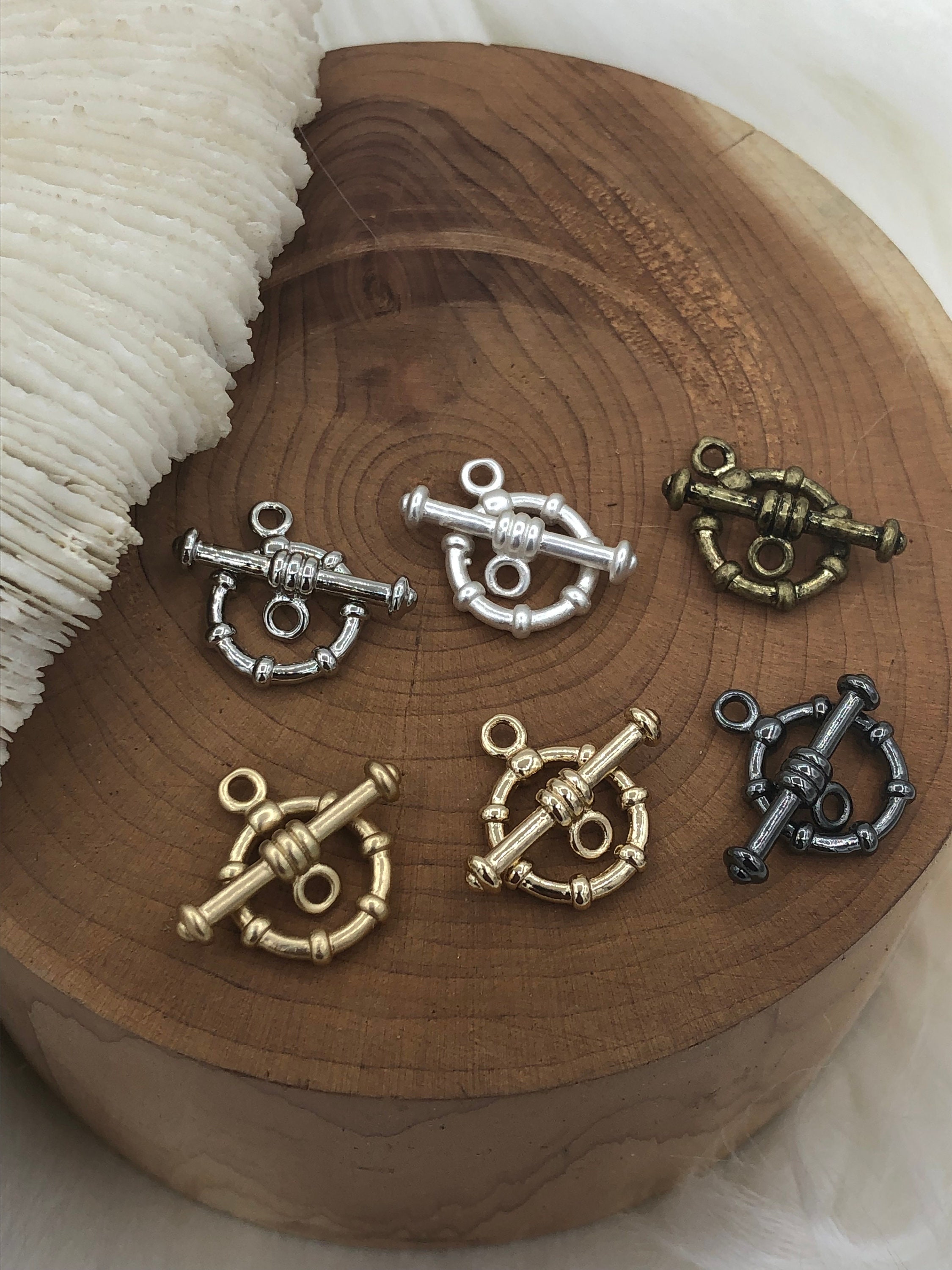 Brass Toggle 12mm, OT Clasp, Jewelry Clasps,connectors,brass Clasp ...