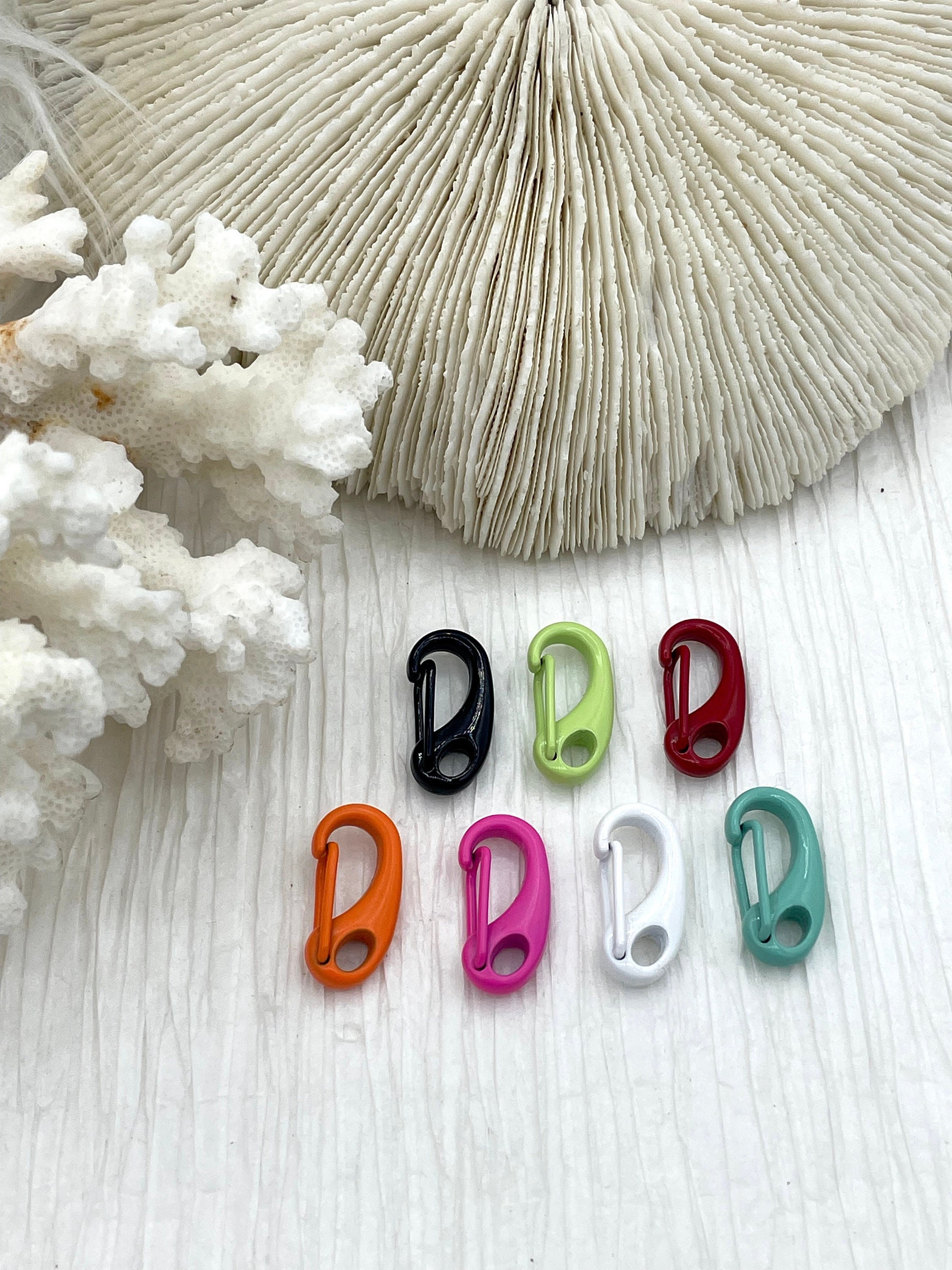 Brass Enamel Spring Clasp Easy Open Spring Gate Gate Clasp - Etsy