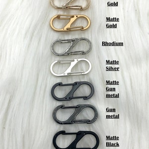Alloy Spring Clasp, Double S Hook Spring Clasp. Easy Open Spring Gate ...