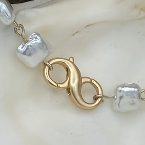 18mm Double Opening Infinity Figure 8 Clasp for Easy Connectors, Spring ...