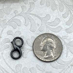 18mm Double Opening Infinity Figure 8 Clasp for Easy Connectors, Spring ...