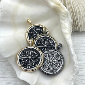 Ancient Greek Reproduction Bee Coin Pendant, Compass Coin, Thistle Coin ...