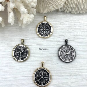 Ancient Greek Reproduction Bee Coin Pendant, Compass Coin, Thistle Coin ...