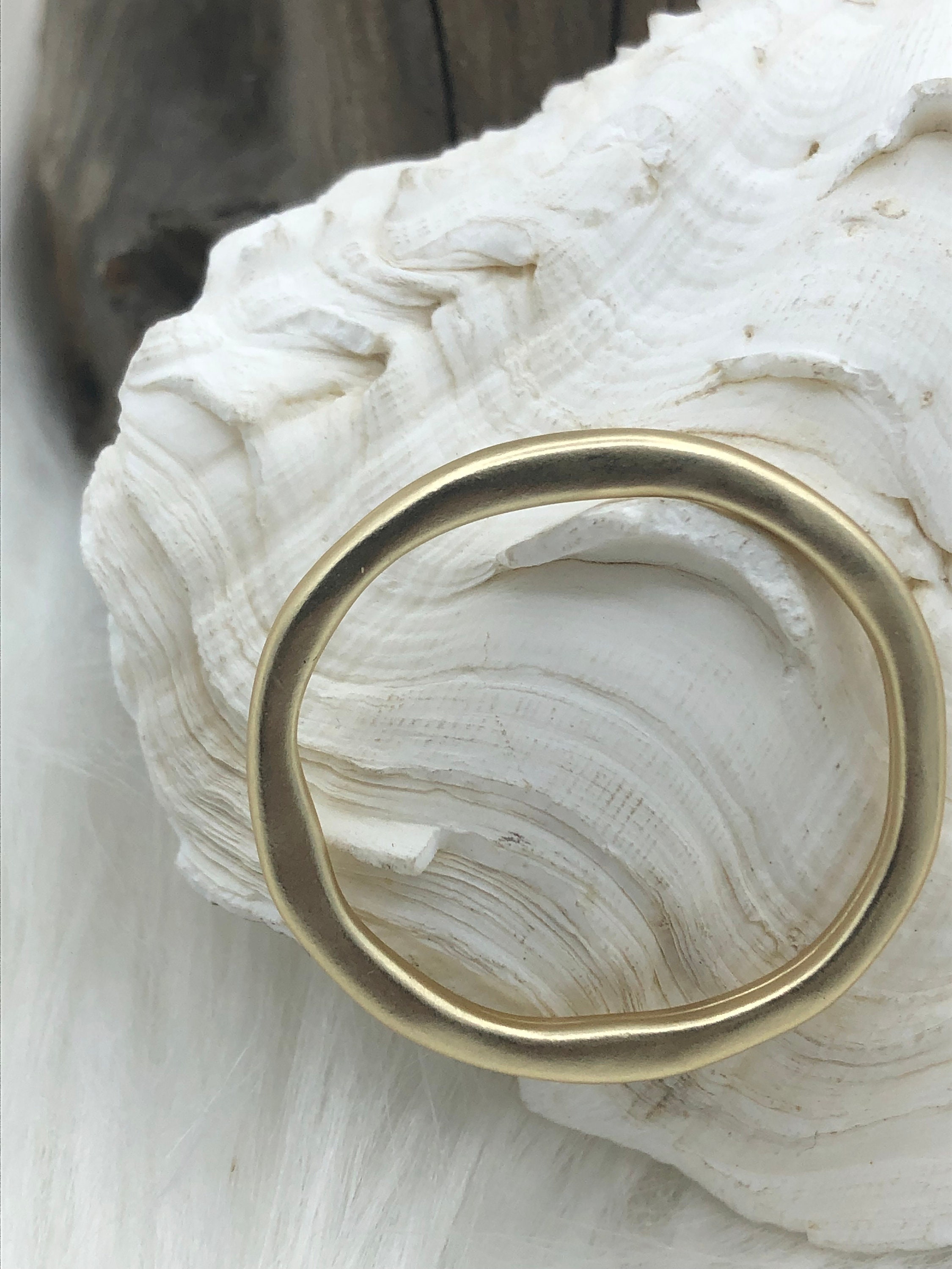 Medium Round Hoop Ring Circle Pendant or Earrings Artisan - Etsy