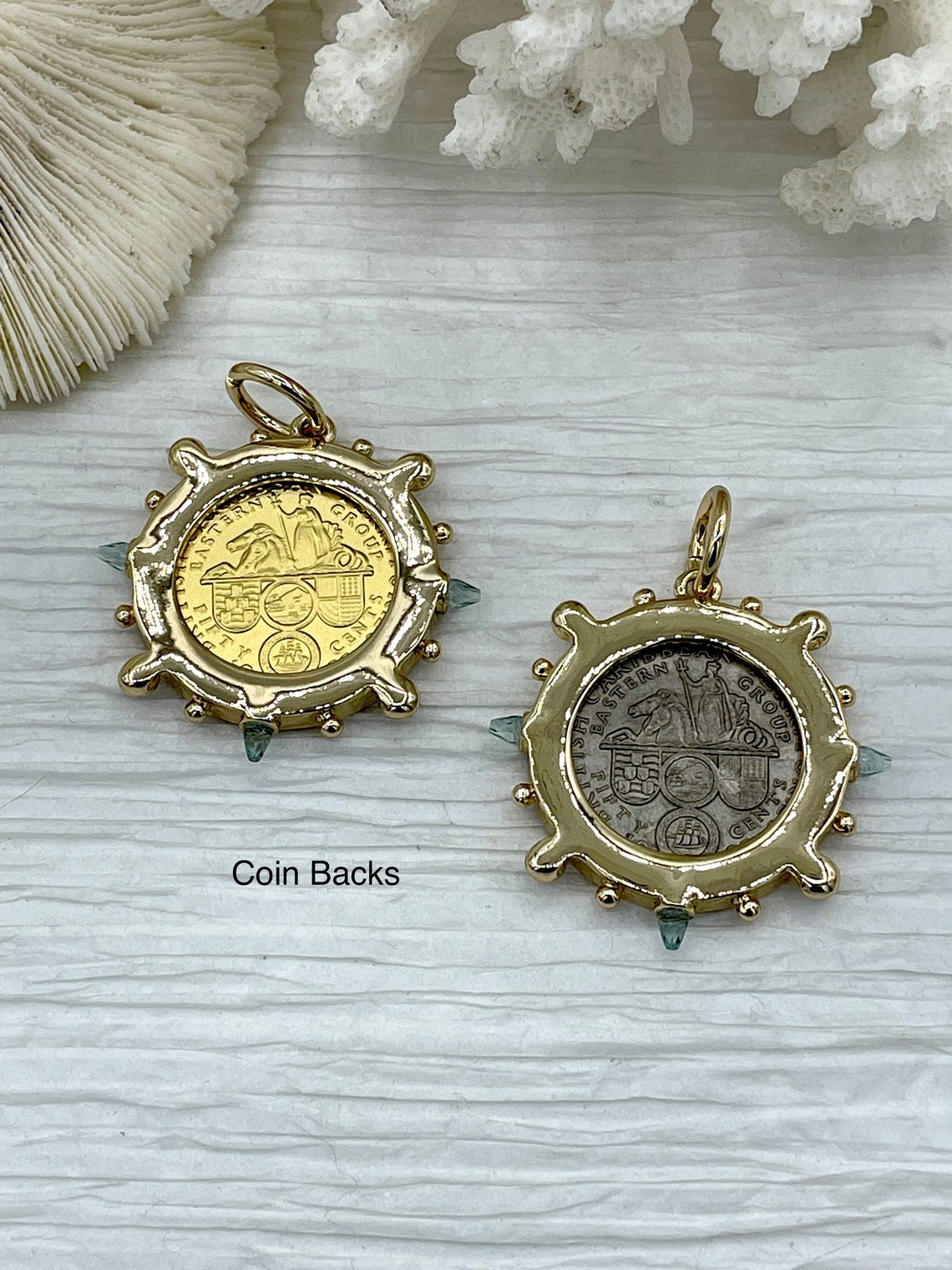 Queen Elizabeth II Coin Pendant Queen Elizabeth II Coin With - Etsy