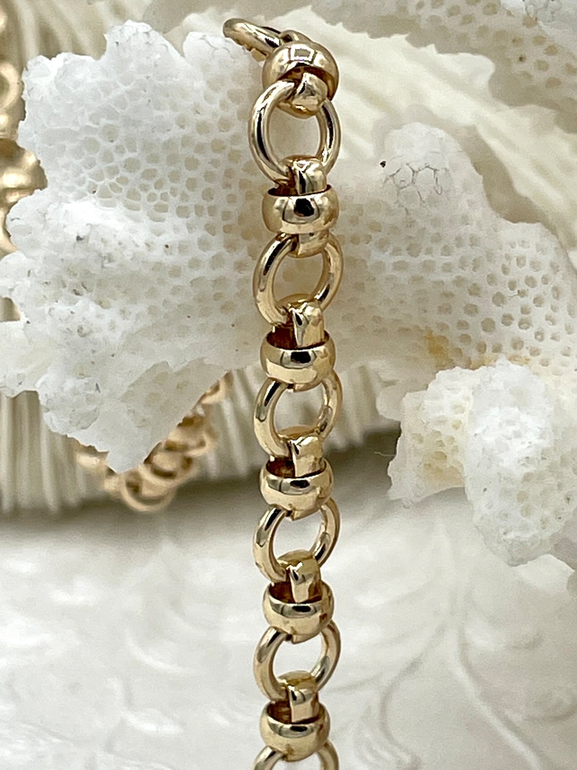 Brass Mixed Link Small Cable Chain Round Sold by the Foot. 6mm - Etsy