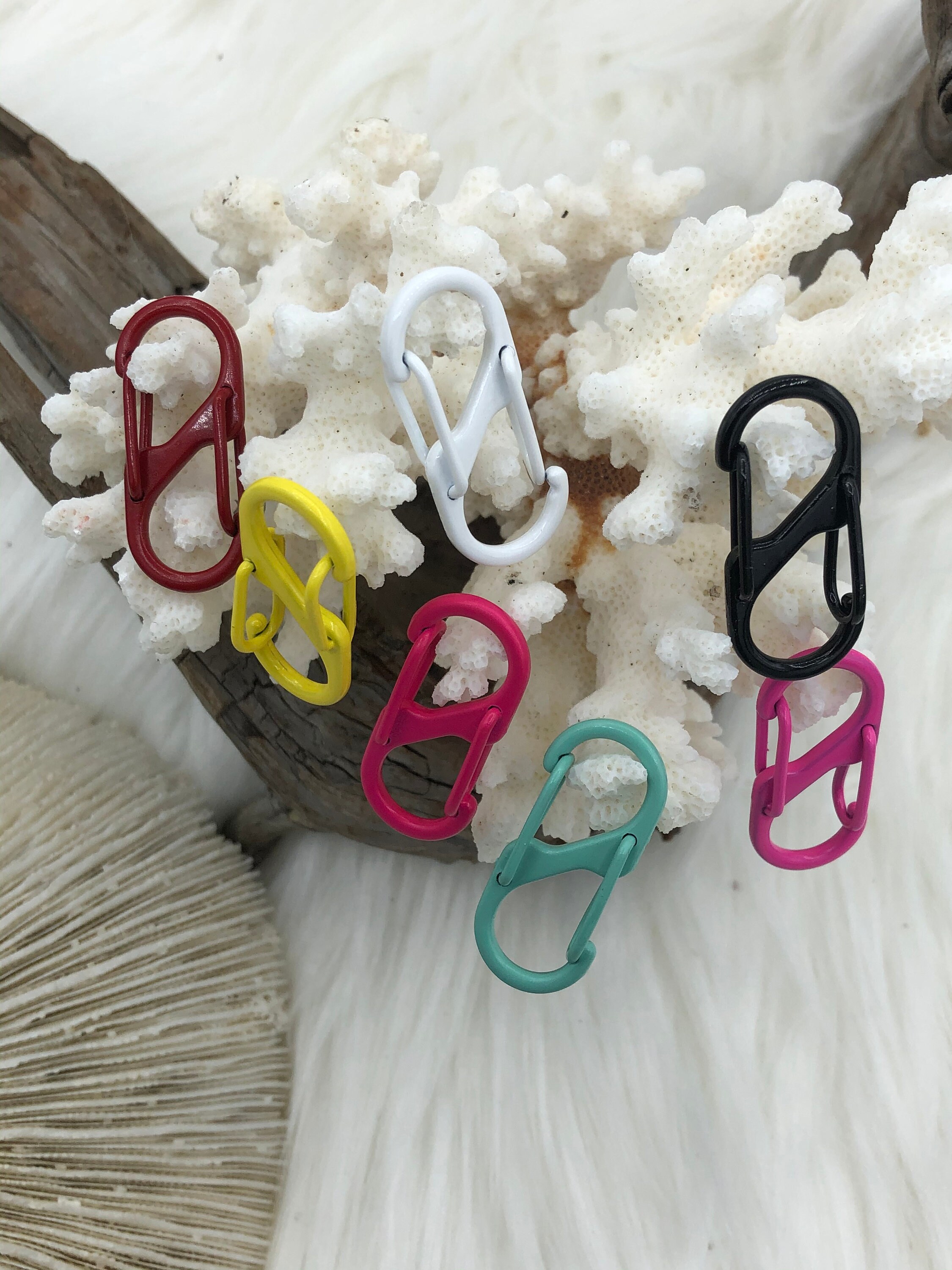 Brass Enamel Double S Hook Spring Clasp Easy Open Spring | Etsy