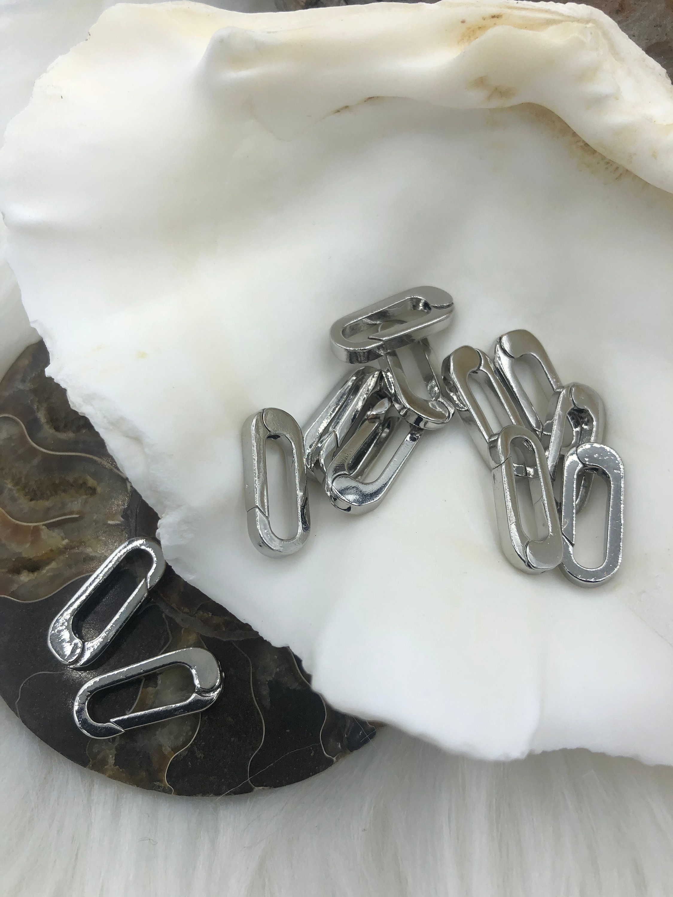 Spring Gate Clasp Brass gate Clasp Push Clasp Spring Gate - Etsy