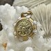 French Bee Replica Coin, Gold Bee Coin, Two Tone Bezel, Reproduction ...