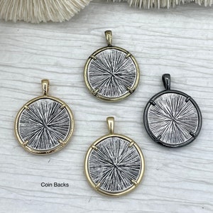 Ancient Greek Reproduction Bee Coin Pendant, Compass Coin, Thistle Coin ...