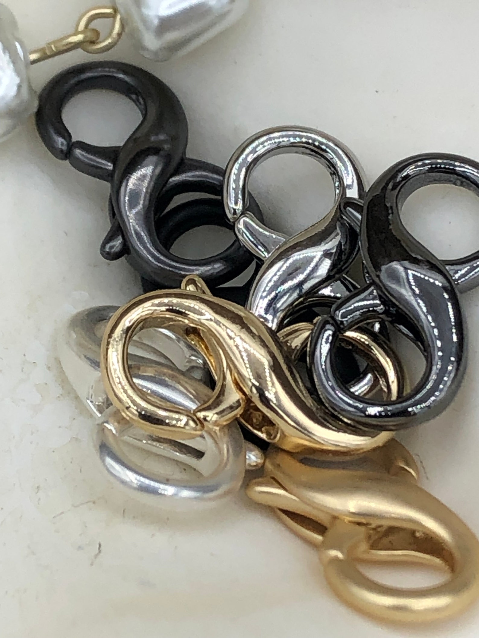 18mm Double Opening Infinity Figure 8 Clasp for Easy - Etsy