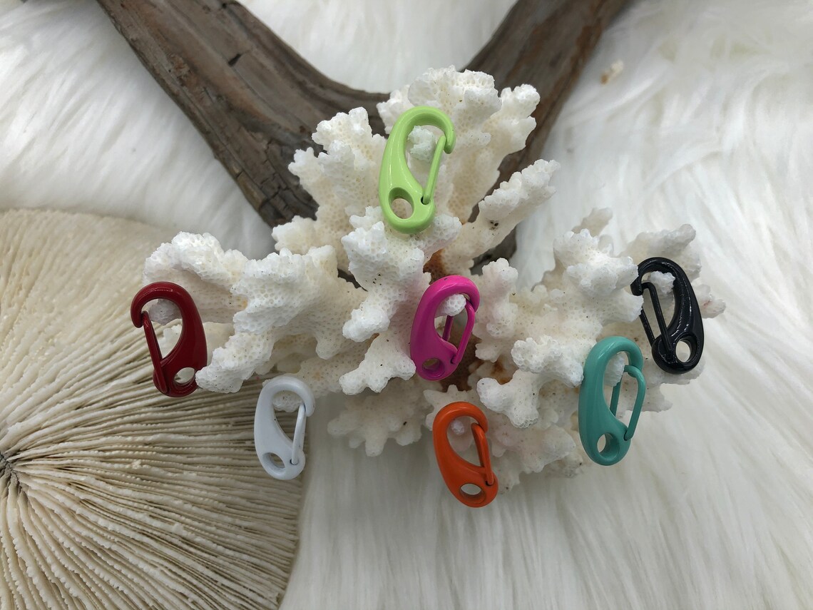 Brass Enamel Spring Clasp Easy Open Spring Gate Gate Clasp - Etsy