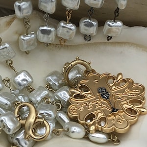 18mm Double Opening Infinity Figure 8 Clasp for Easy Connectors, Spring ...