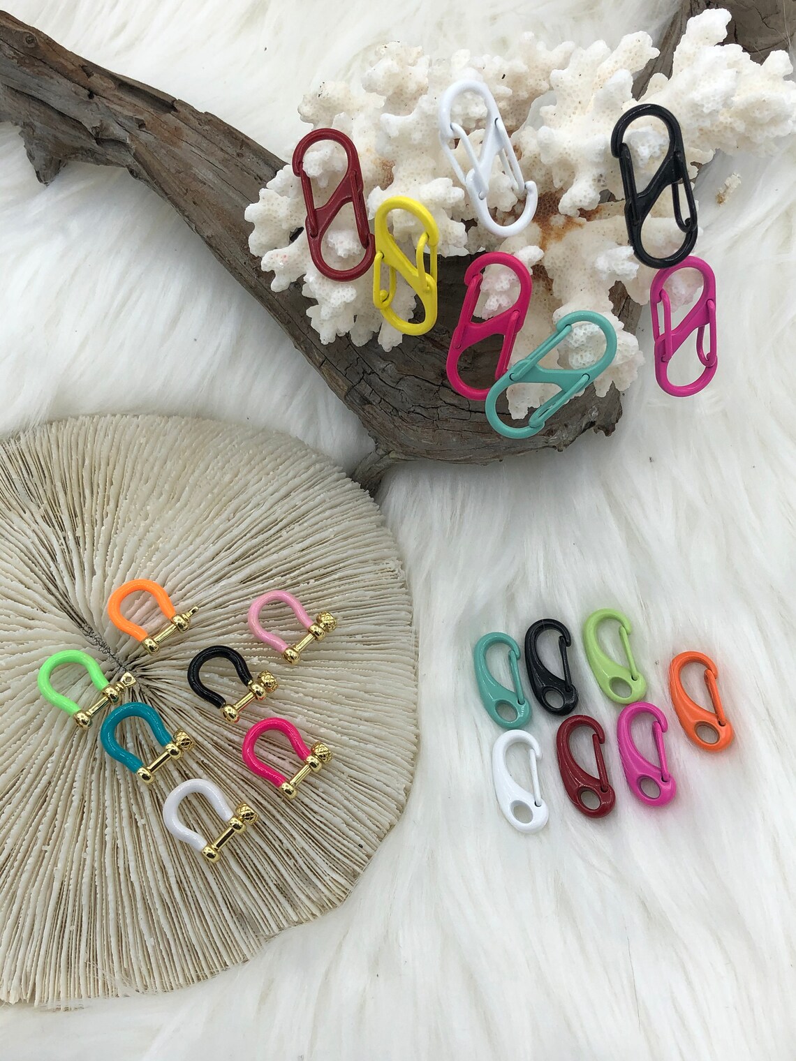 Brass Enamel Spring Clasp Easy Open Spring Gate Gate Clasp - Etsy