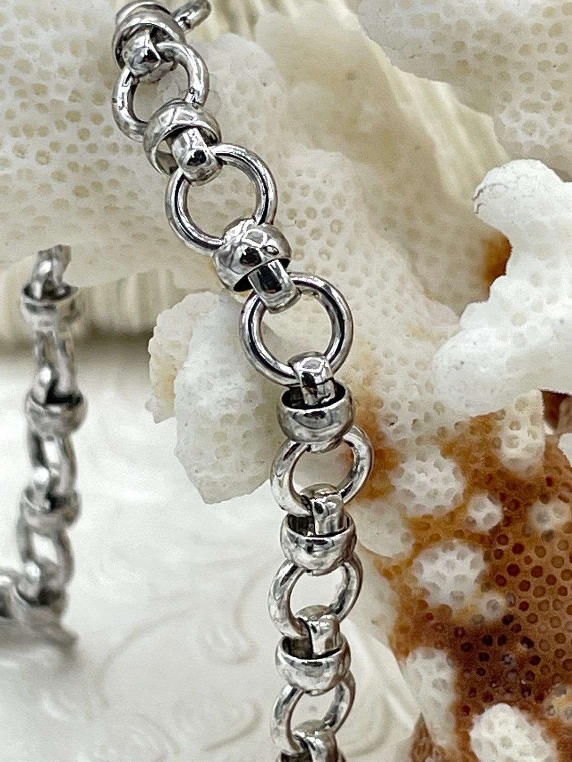 Brass Mixed Link Small Cable Chain Round Sold by the Foot. 6mm - Etsy