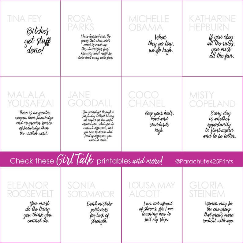 Jane Goodall Quote Printable, Inspirational Quote for Office Art and ...