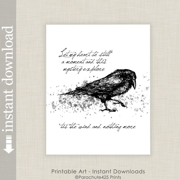 The Raven Quotes - Etsy
