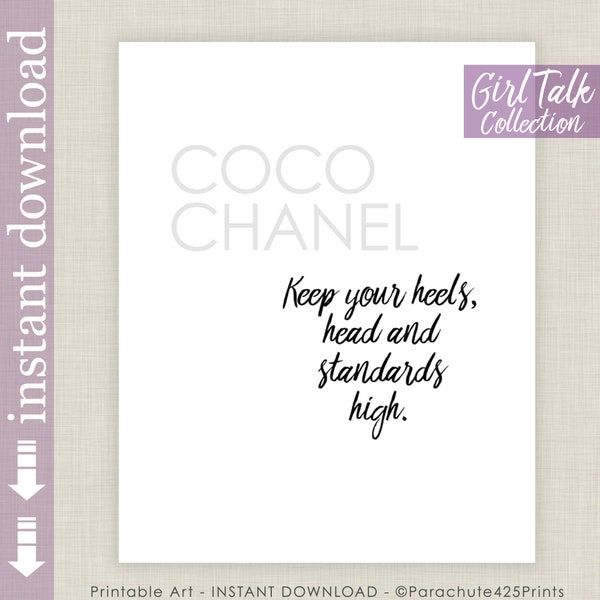 Chanel Printable - Etsy