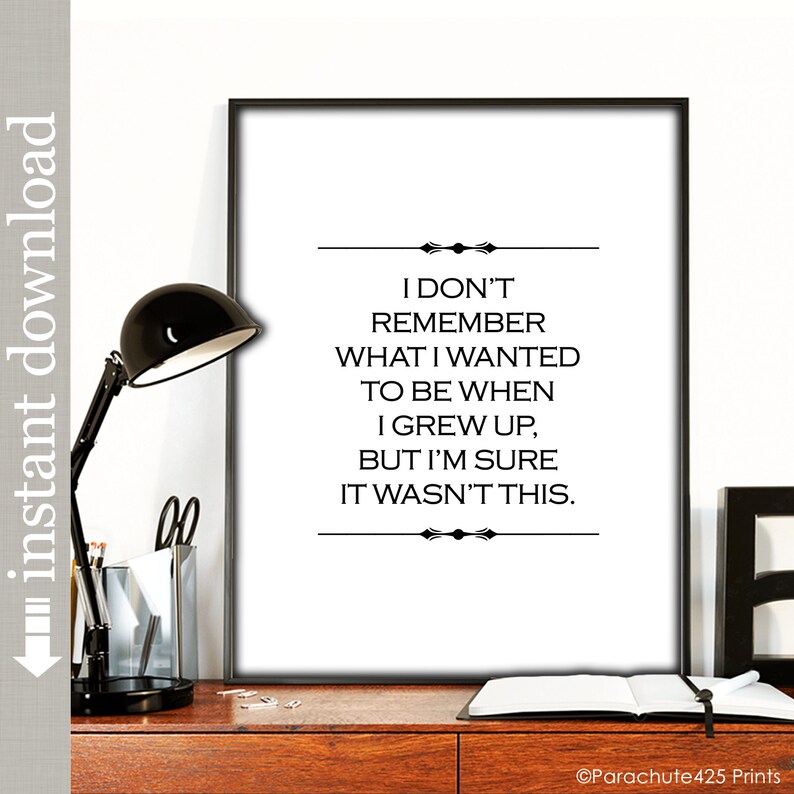 Printable Office Art Funny Boss Gift Funny Cubicle Wall Art - Etsy