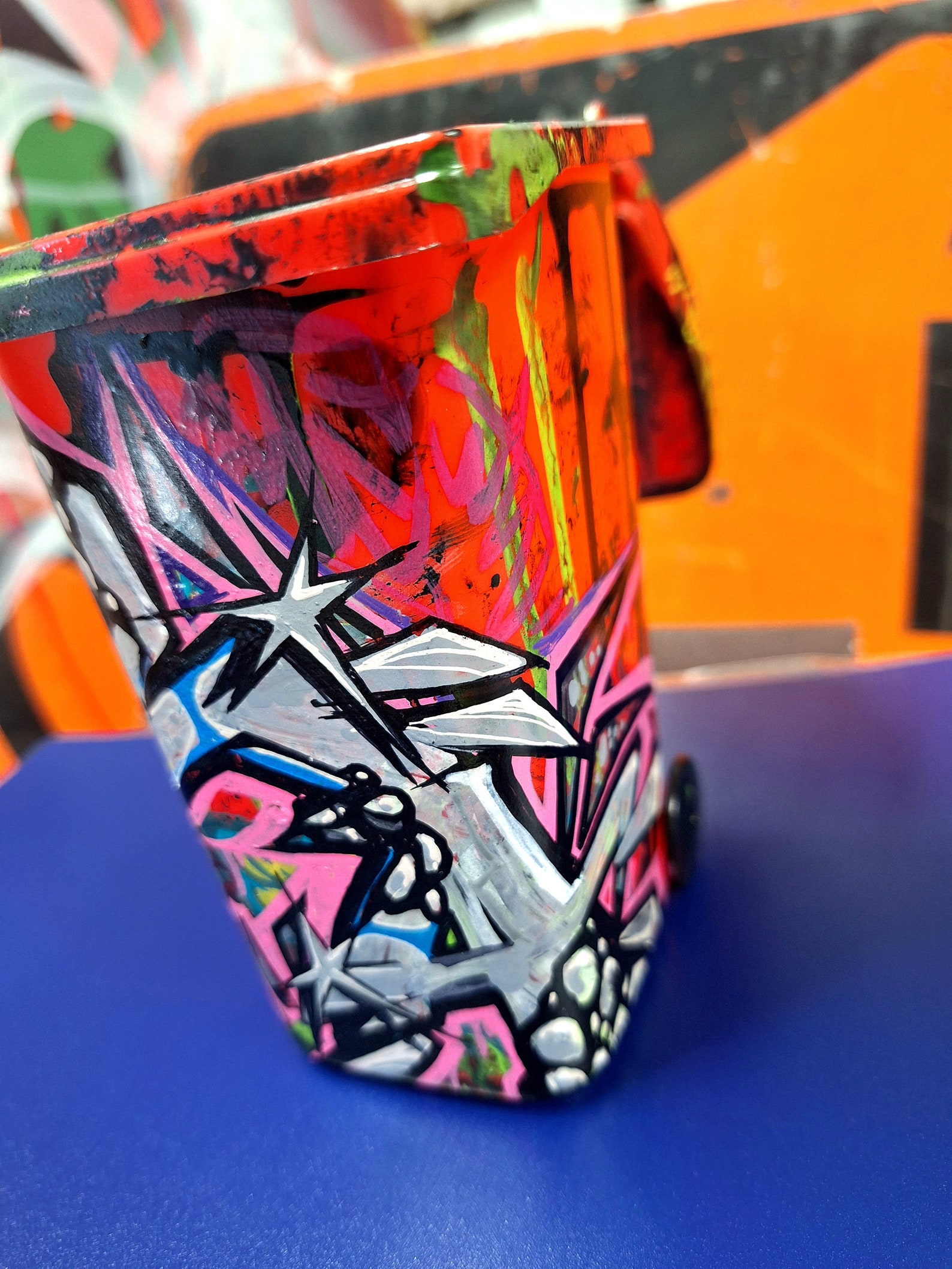 Graffiti Art L.A. Trash Can Collectors Original Art by Omega - Etsy