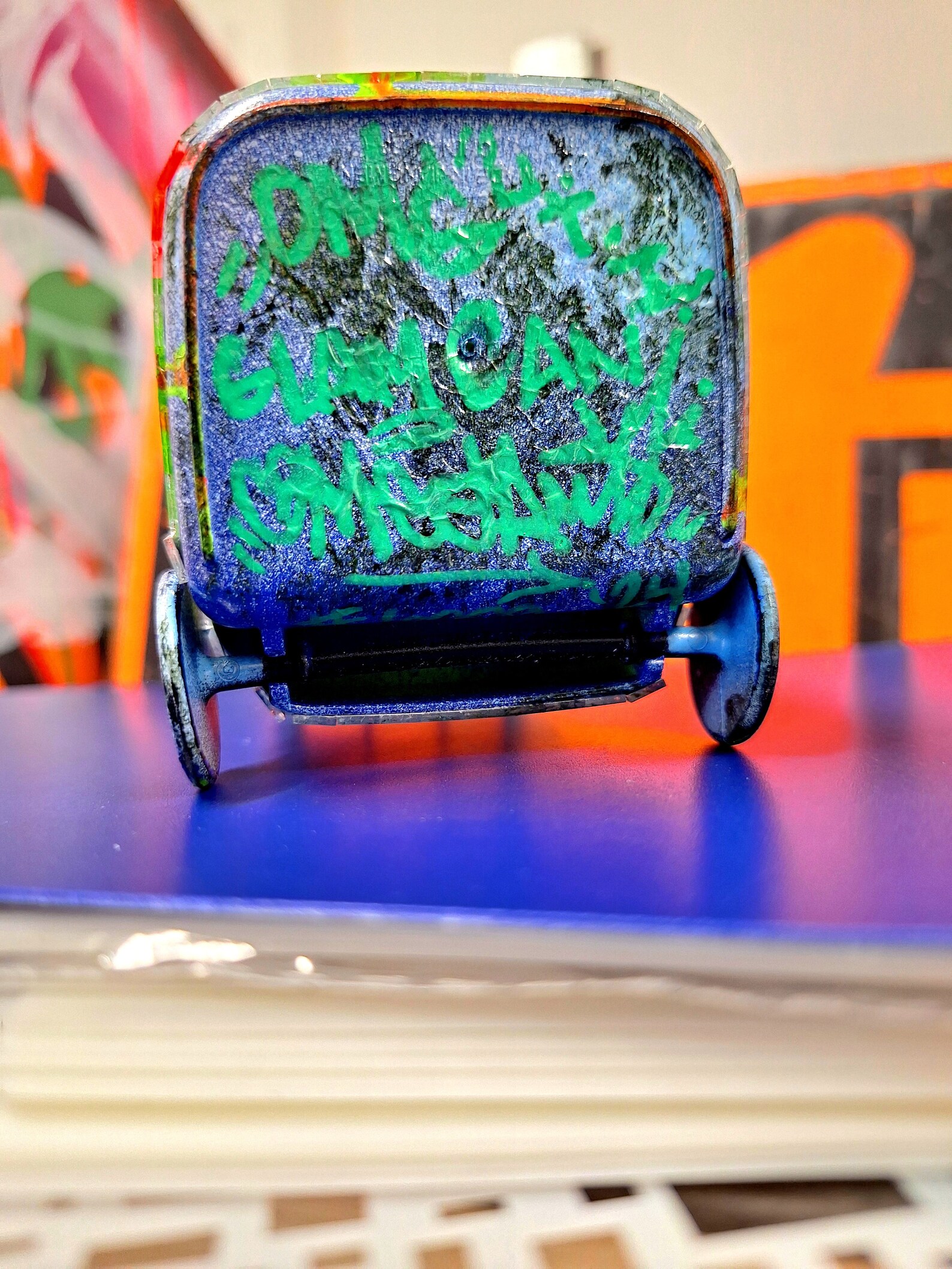Graffiti Art GLAM CAN Trash Can Collectors Original Art by Omega - Etsy