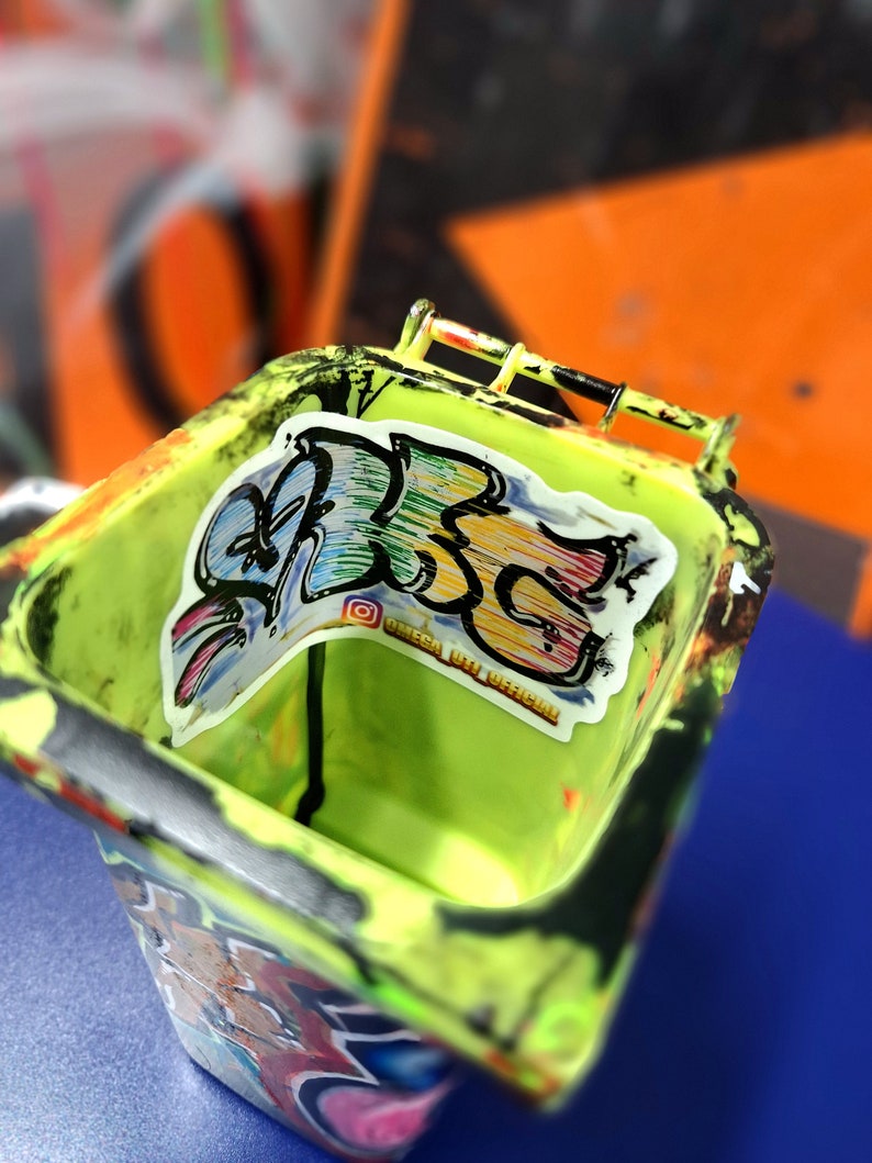 Graffiti Art Character BURNER L.A. Trash Can Collectors Original Art by ...