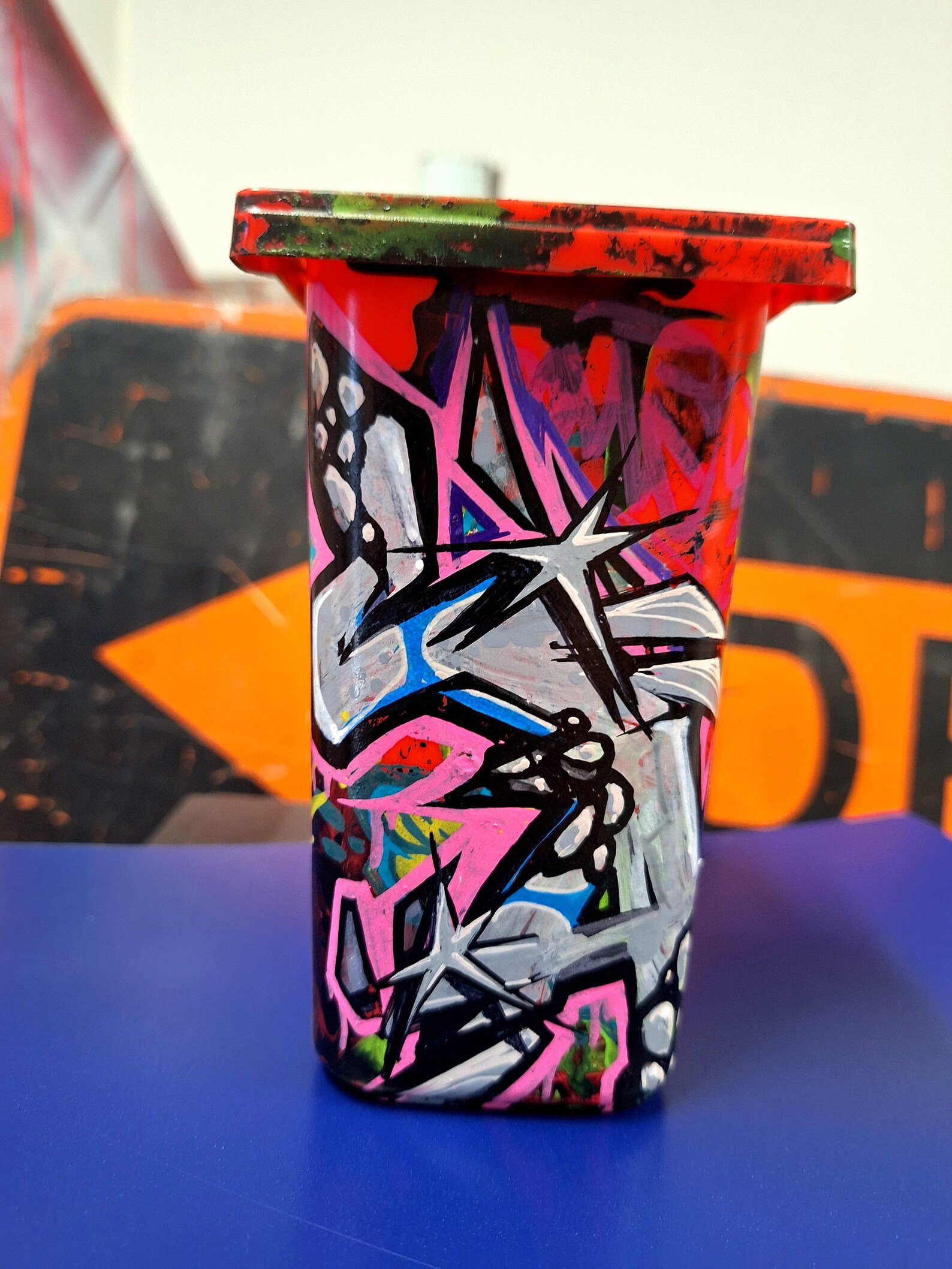 Graffiti Art L.A. Trash Can Collectors Original Art by Omega - Etsy