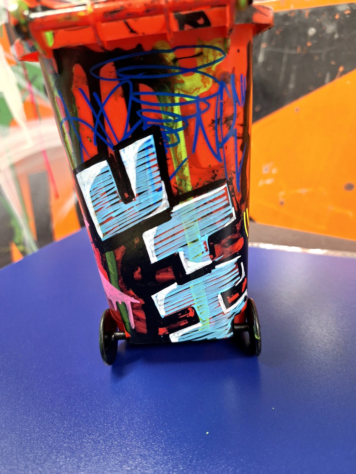 Graffiti Art L.A. Trash Can Collectors Original Art by Omega - Etsy