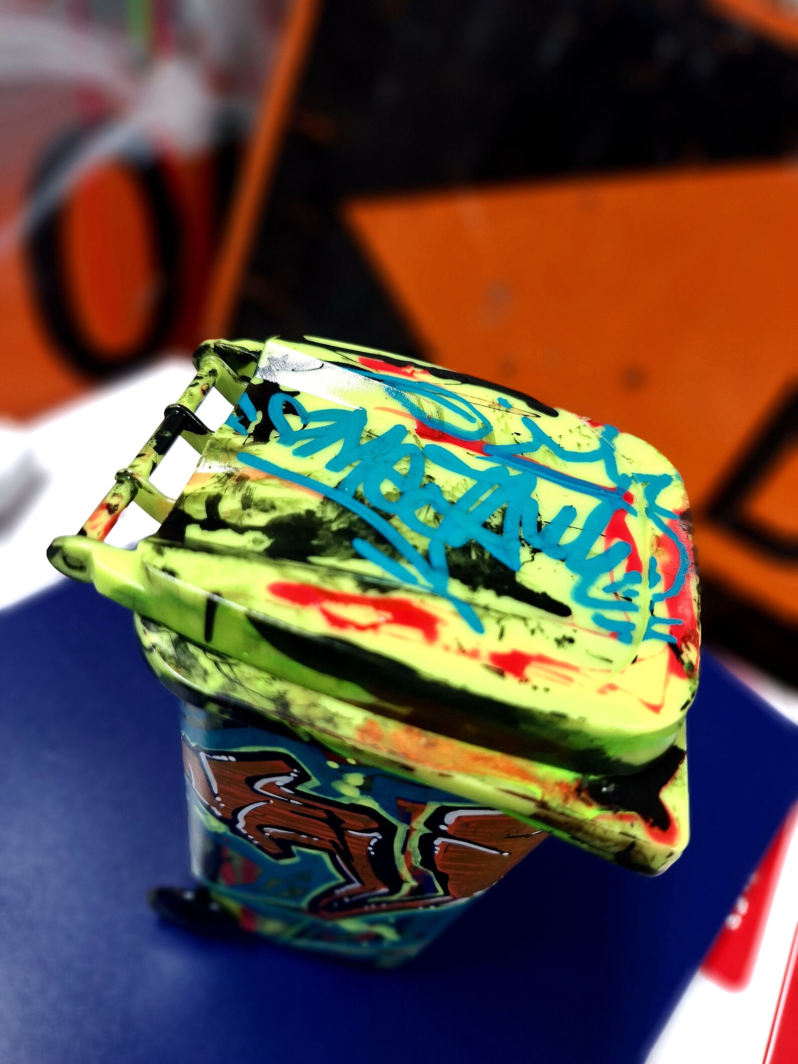Graffiti Art Character BURNER L.A. Trash Can Collectors Original Art by ...